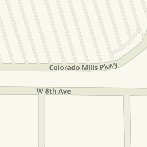 Colorado Mills Map