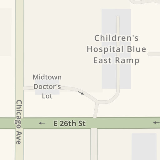 Driving directions to Abbott-Northwestern Hospital, 800 E 28th St ...