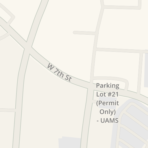 Driving directions to UAMS Medical Center, 4301 W Markham St, Little ...