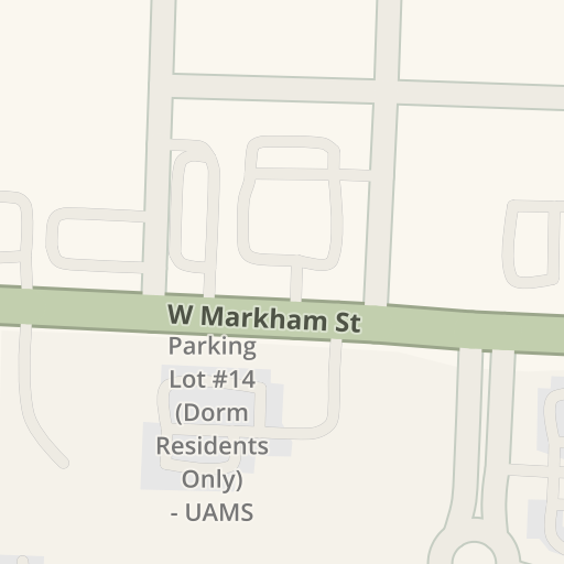 Driving directions to UAMS Medical Center, 4301 W Markham St, Little ...