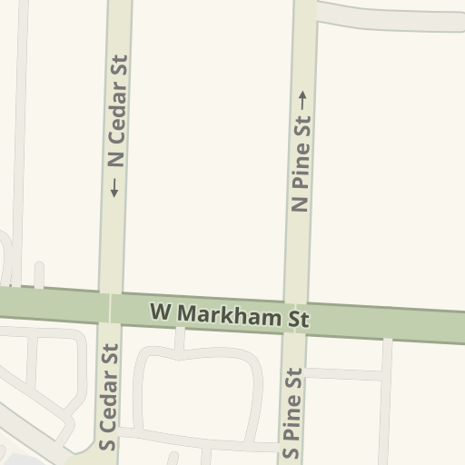 Driving directions to UAMS Medical Center, 4301 W Markham St, Little ...