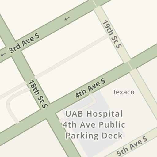 Driving directions to UAB Hospital, 1802 6th Ave S, Birmingham - Waze
