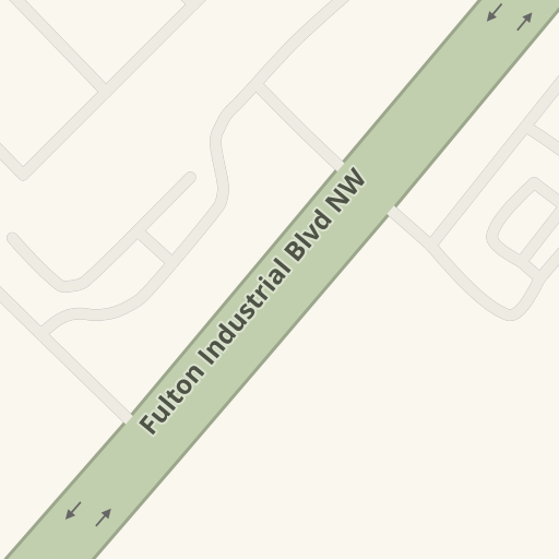 Driving directions to UPS SMART Hub, 1100 Fulton Industrial Blvd NW ...