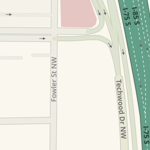 Driving directions to Microsoft, 200 17th St NW, Atlanta - Waze