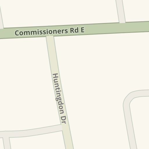 Driving directions to Victoria Hospital LHSC - Zone A Entrance, 800 ...