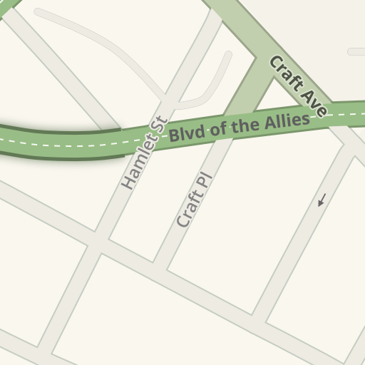 Driving directions to Magee-Womens Hospital of UPMC, 300 Halket St ...