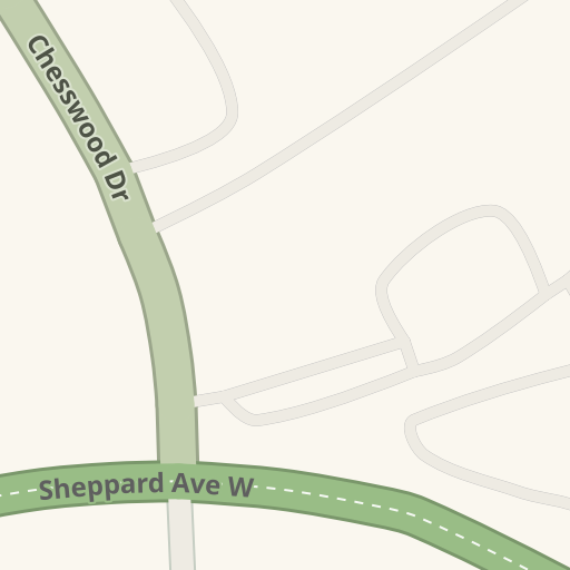Driving directions to Chesswood Arena, 4000 Chesswood Dr, Toronto - Waze