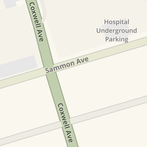 Driving directions to Michael Garron Hospital, 825 Coxwell Ave, Toronto ...