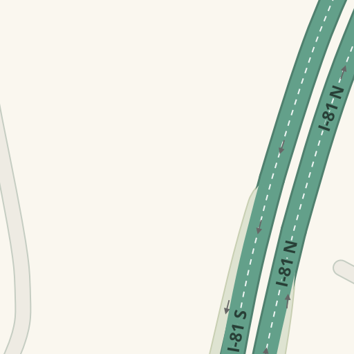 Driving directions to Interstate 81, I-81 - Waze