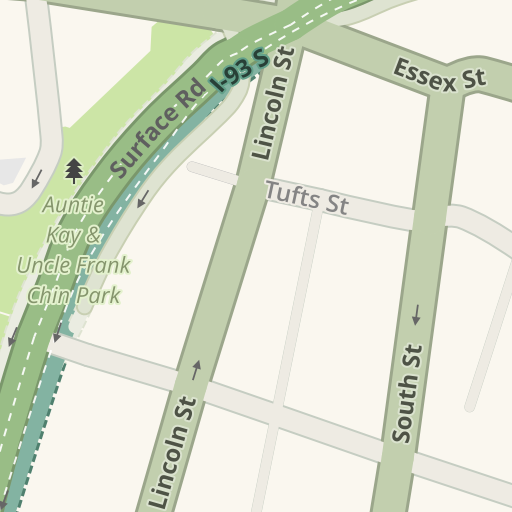 Driving directions to Tufts Medical Center, 800 Washington St, Boston ...