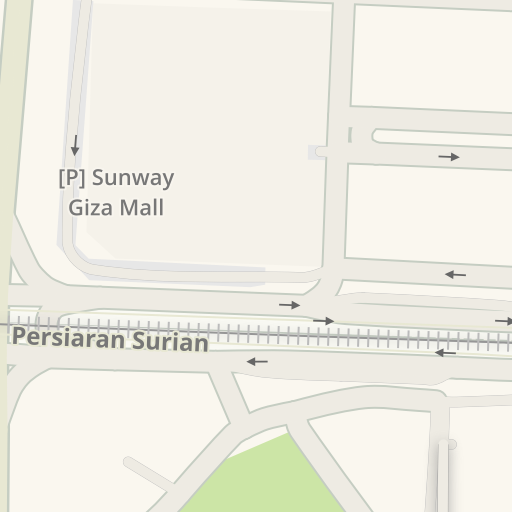 Driving directions to IOI Mall Damansara, Persiaran Surian, Petaling ...