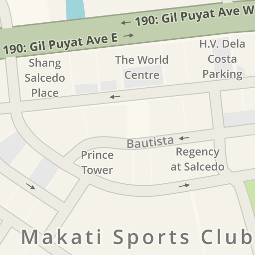 Driving directions to BDO Towers Valero, 8741 Paseo de Roxas, Makati ...