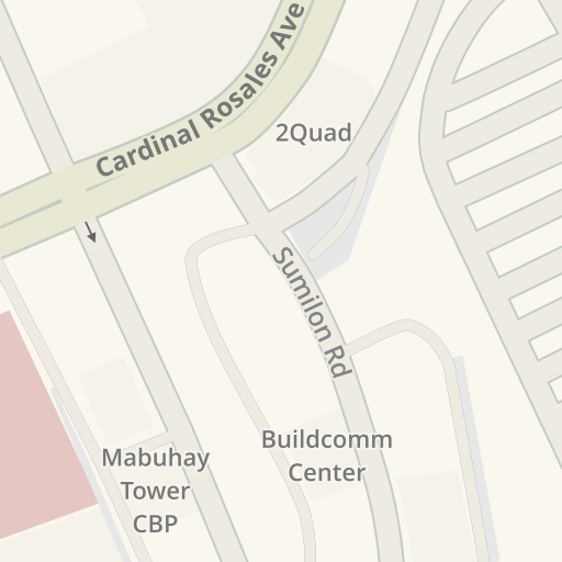 Driving directions to One Montage Tower, Archbishop Reyes Ave, Cebu ...