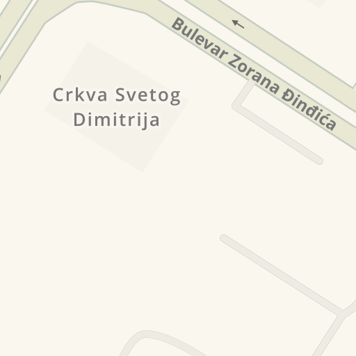 Driving directions to SIV 3, Omladinskih brigada, 1, Novi Beograd - Waze
