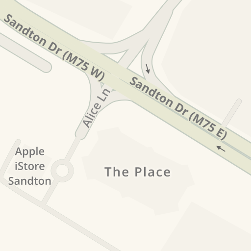 Driving directions to Sandton City Mall, 135 Rivonia Rd (M9), Sandhurst ...