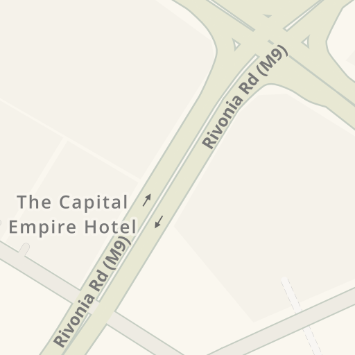 Driving directions to Sandton City Mall, 135 Rivonia Rd (M9), Sandhurst ...